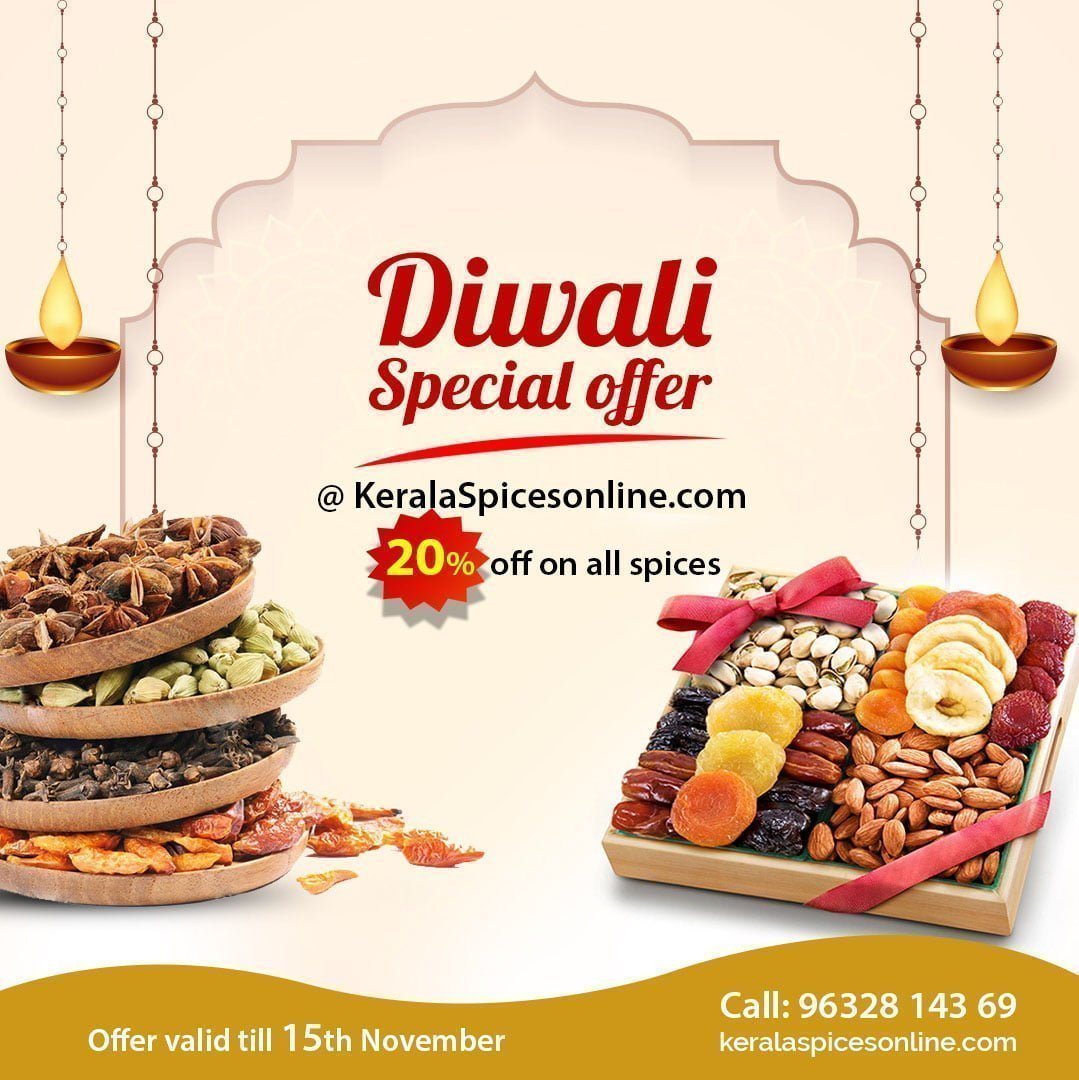 Diwali offer Kerala Spices Diwali offer Kerala Spices