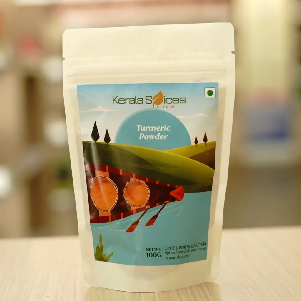 Organic Turmeric Powder 100g - Kerala Spices