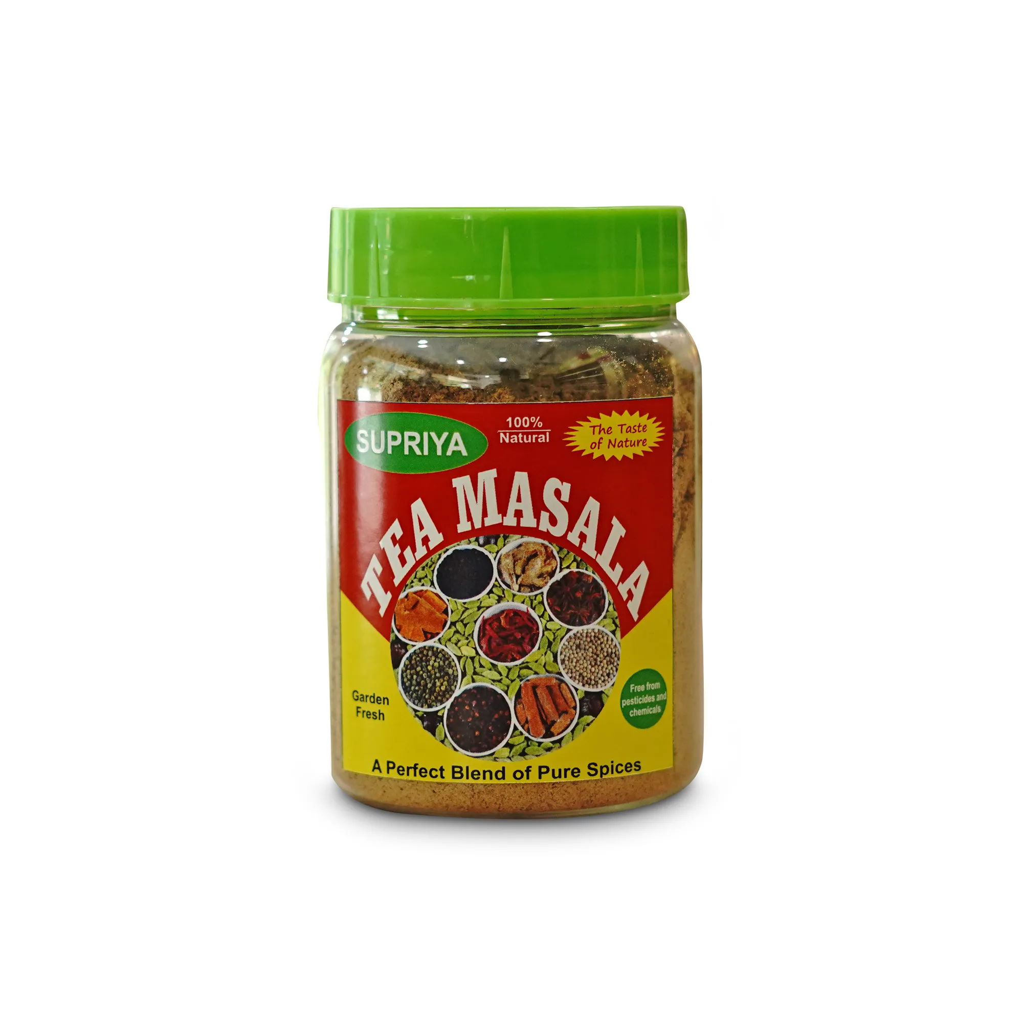 Tea Masala Bottle 100g - Kerala Spices /www.keralaspicesonli