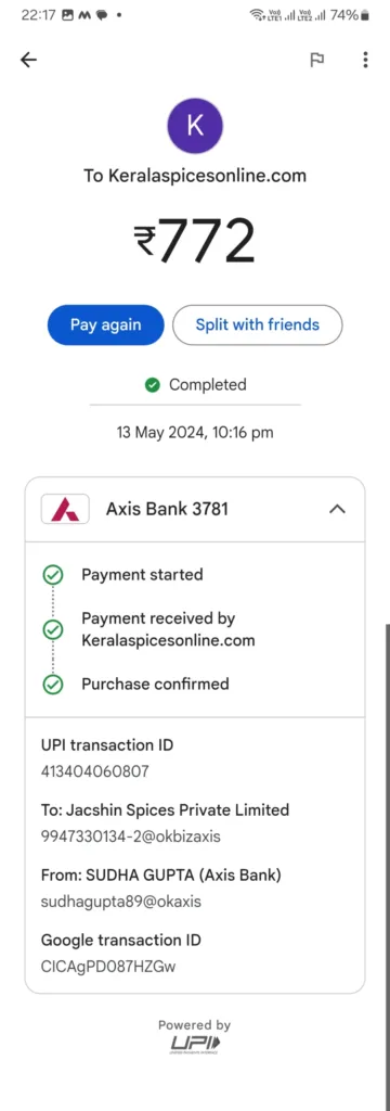 Screenshot_20240513_221709_GPay - Kerala Spices