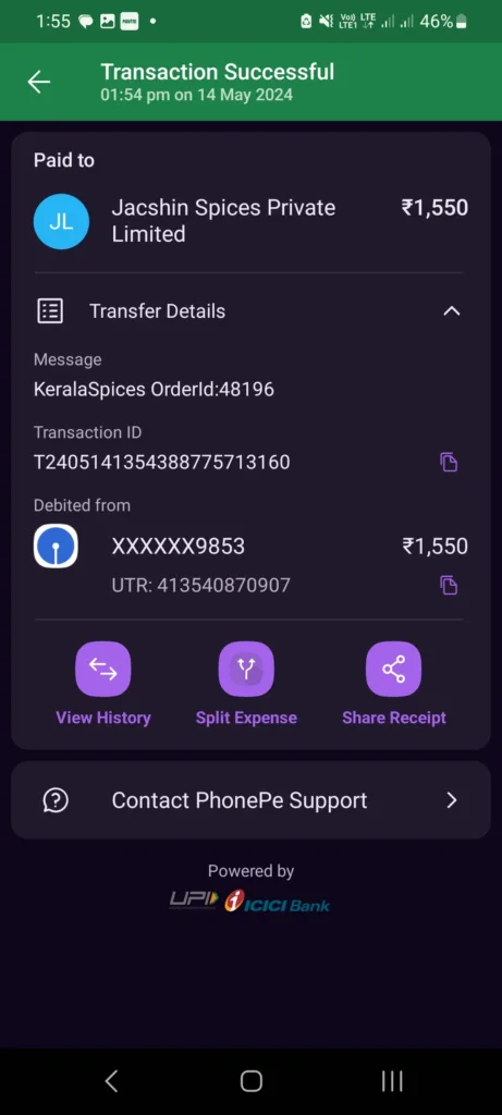 Screenshot_20240514_135511_PhonePe - Kerala Spices