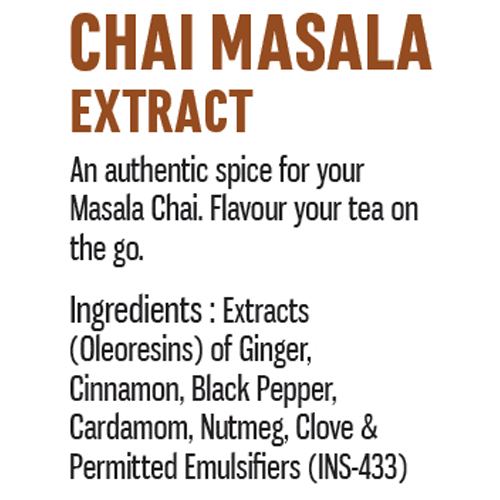 Spice Drop Chai Masala Extract | 5 ML (180 Drops) - Kerala Spices