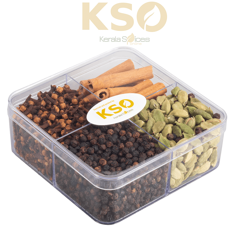 Spice Box 4 in1 Essential Spice Quartet for Kitchen