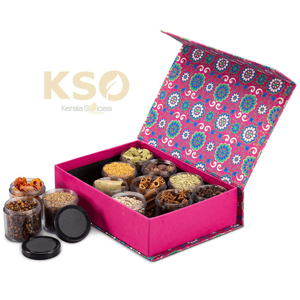 Corporate Gift Box -Spice Kit(12 Spices) - Kerala Spices